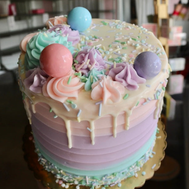 Birthday Cake- Short – 3 Sweet Girls Cakery